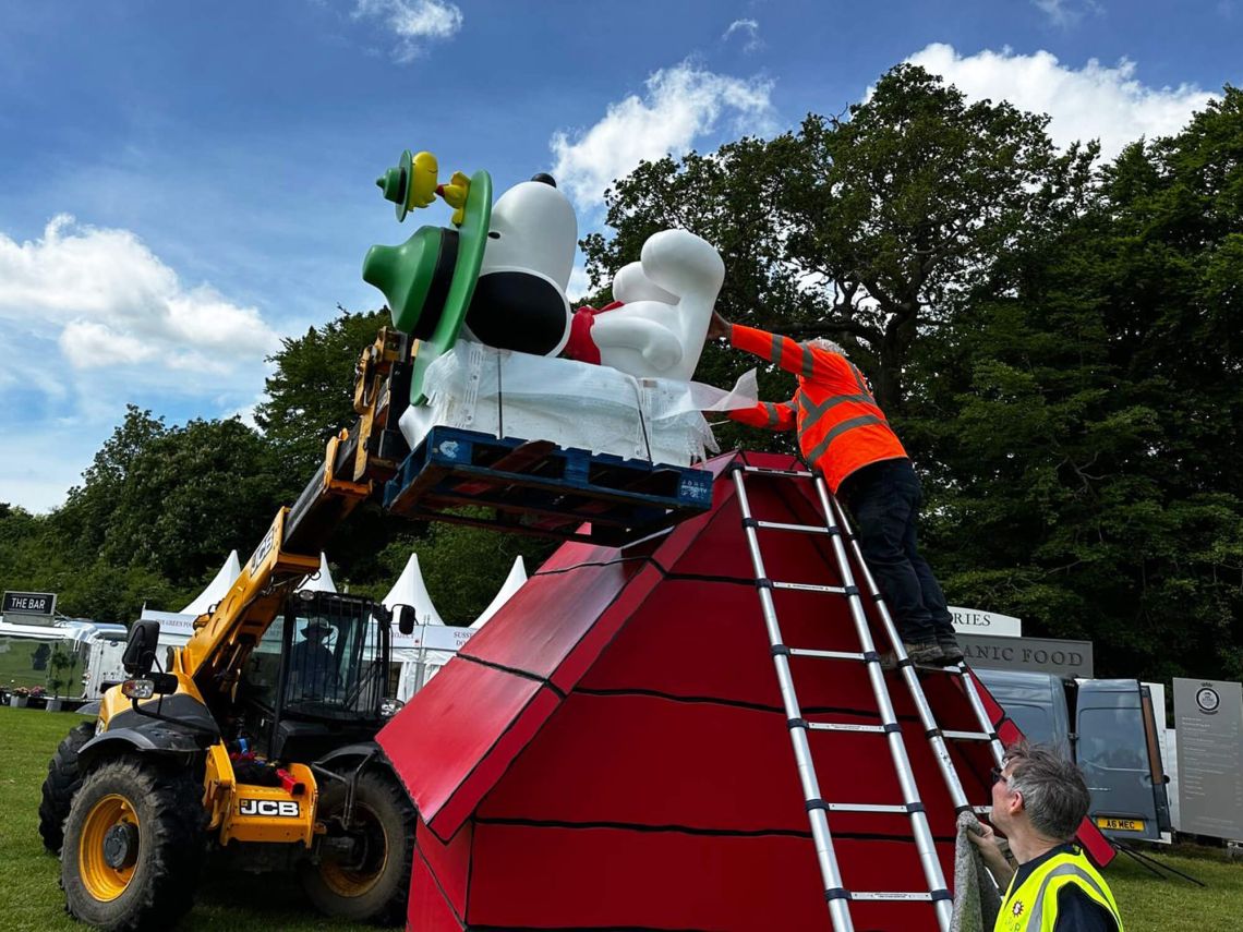 Exhibition and Event Prop | Spray Painting and Finishing | Giant Props ...