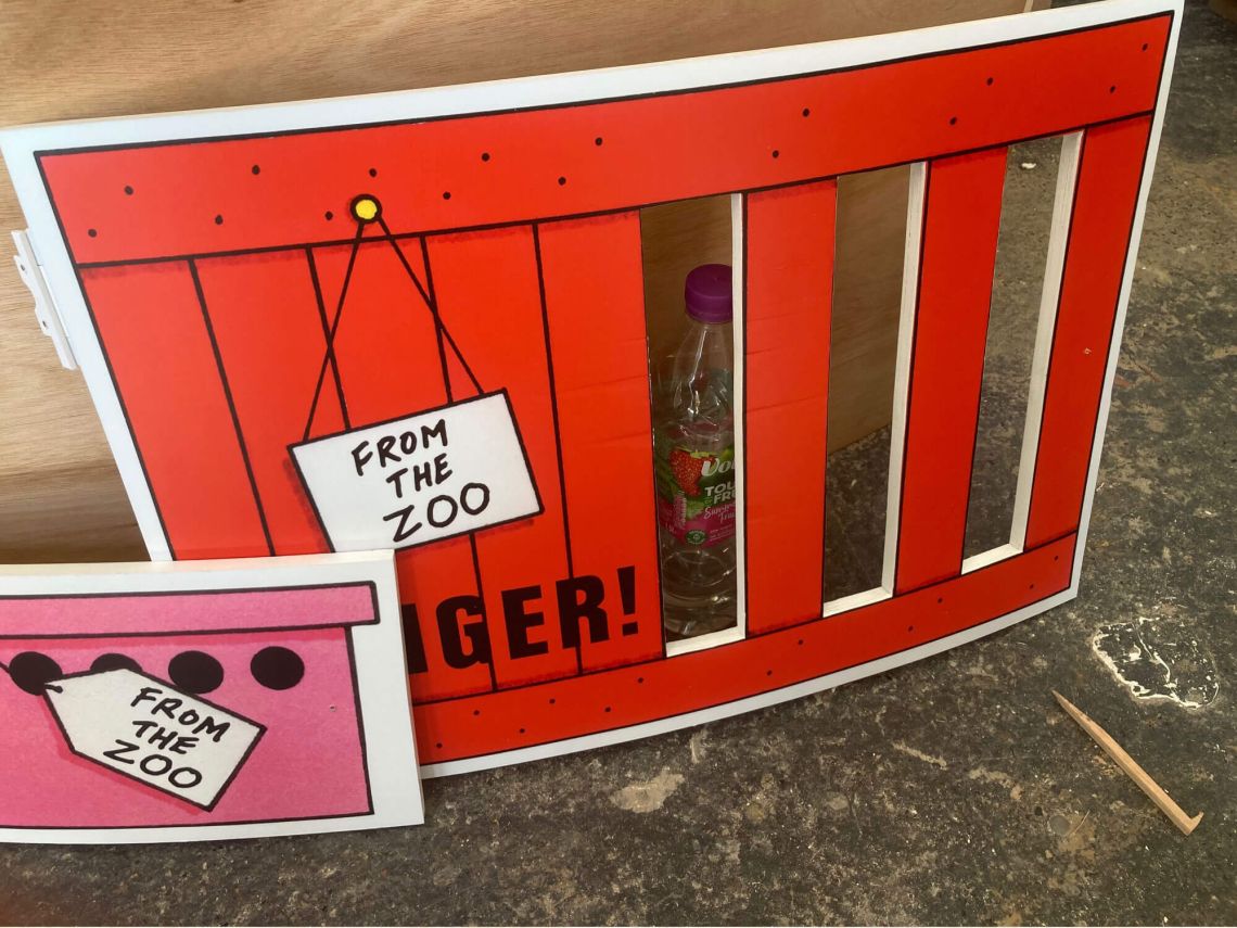 Dartmoor Zoo books | Giant Prop | Exhibition and Event Prop