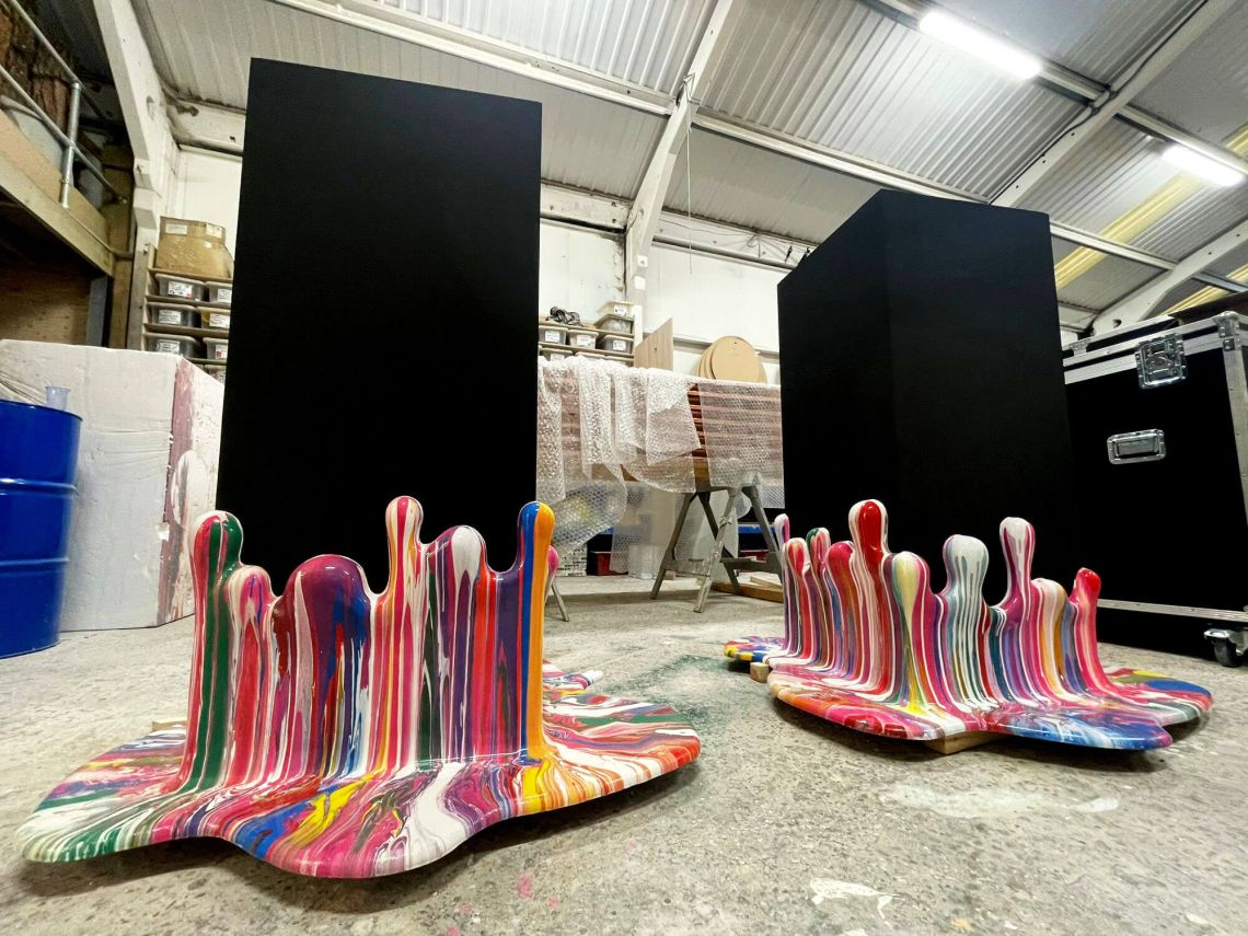 Fibreglass prop | MDF plinth prop | Exhibition and Event Prop