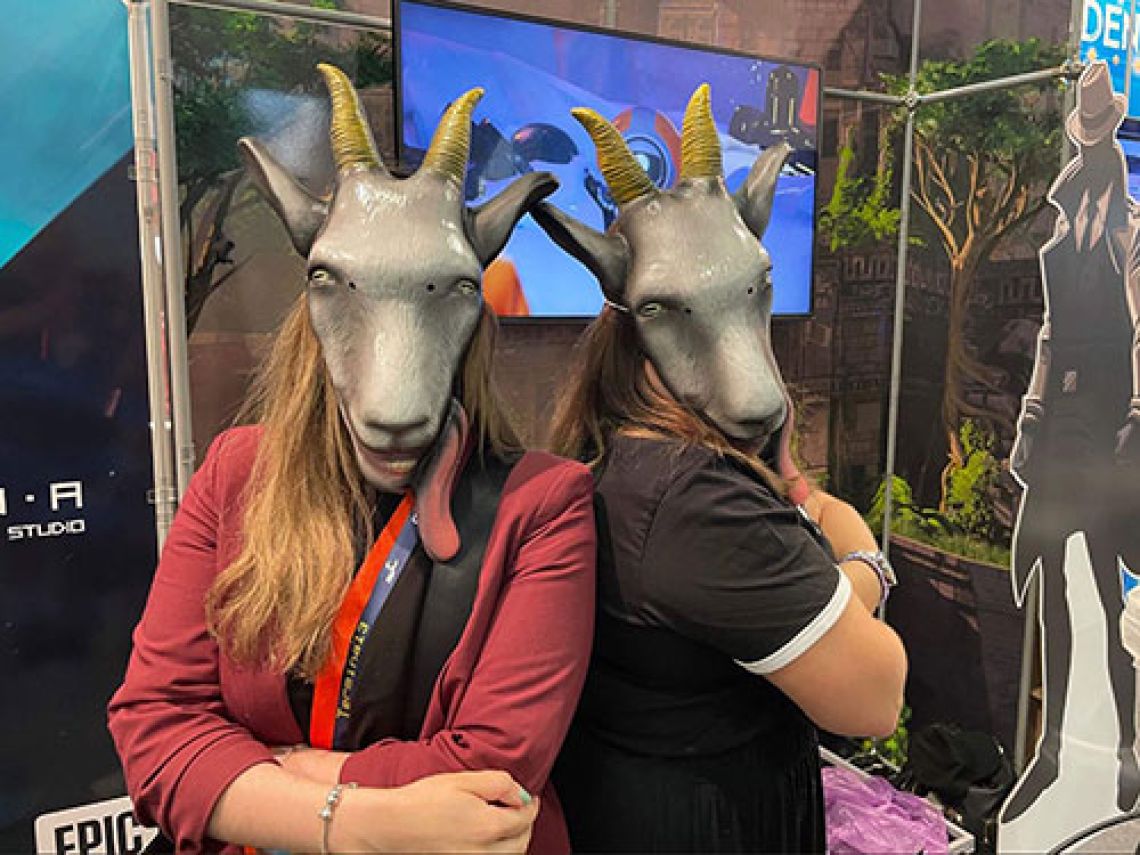 goat simulator 3 | sculpture | Exhibition and Event Prop