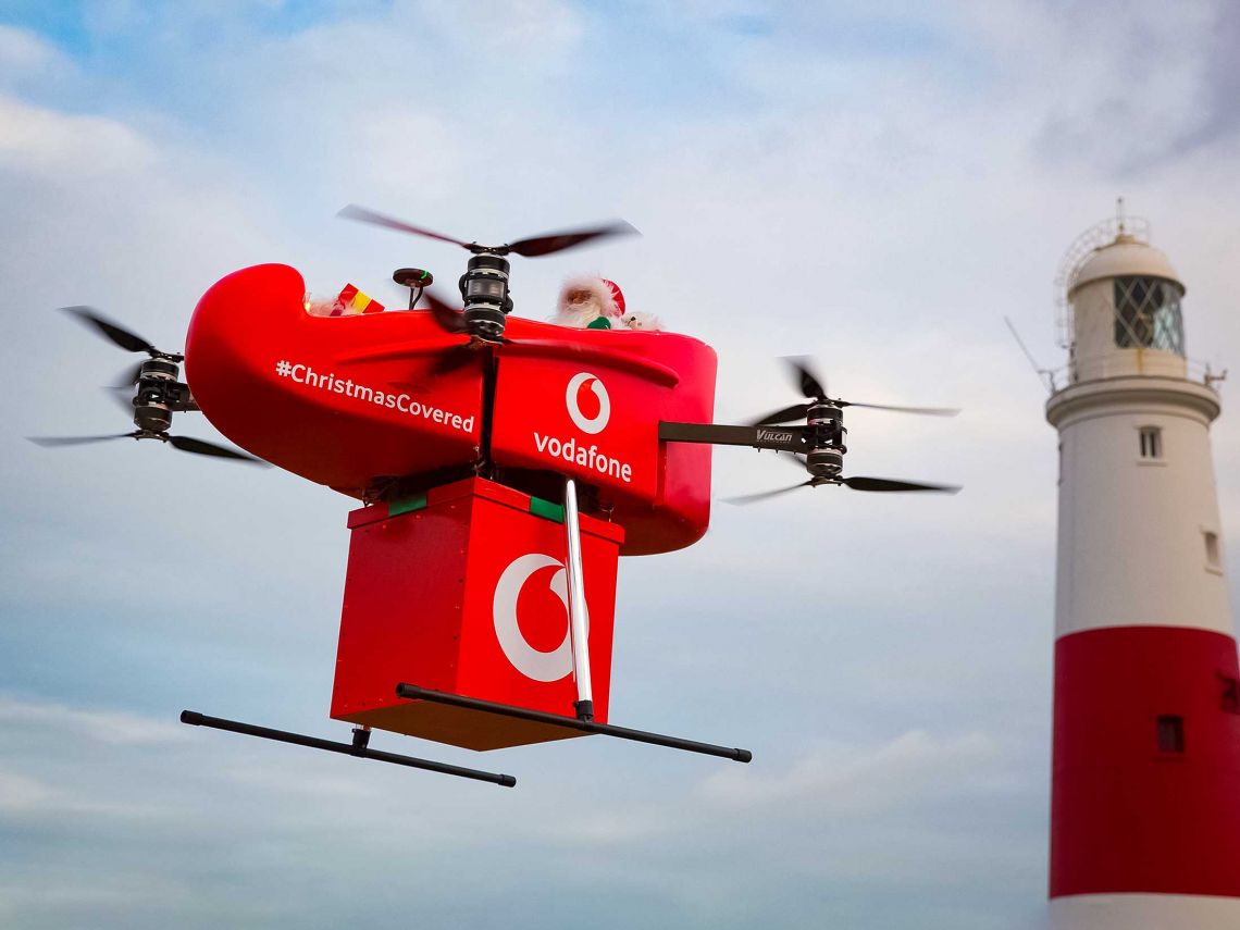 Santa Sleigh & Drone | Spur Creative