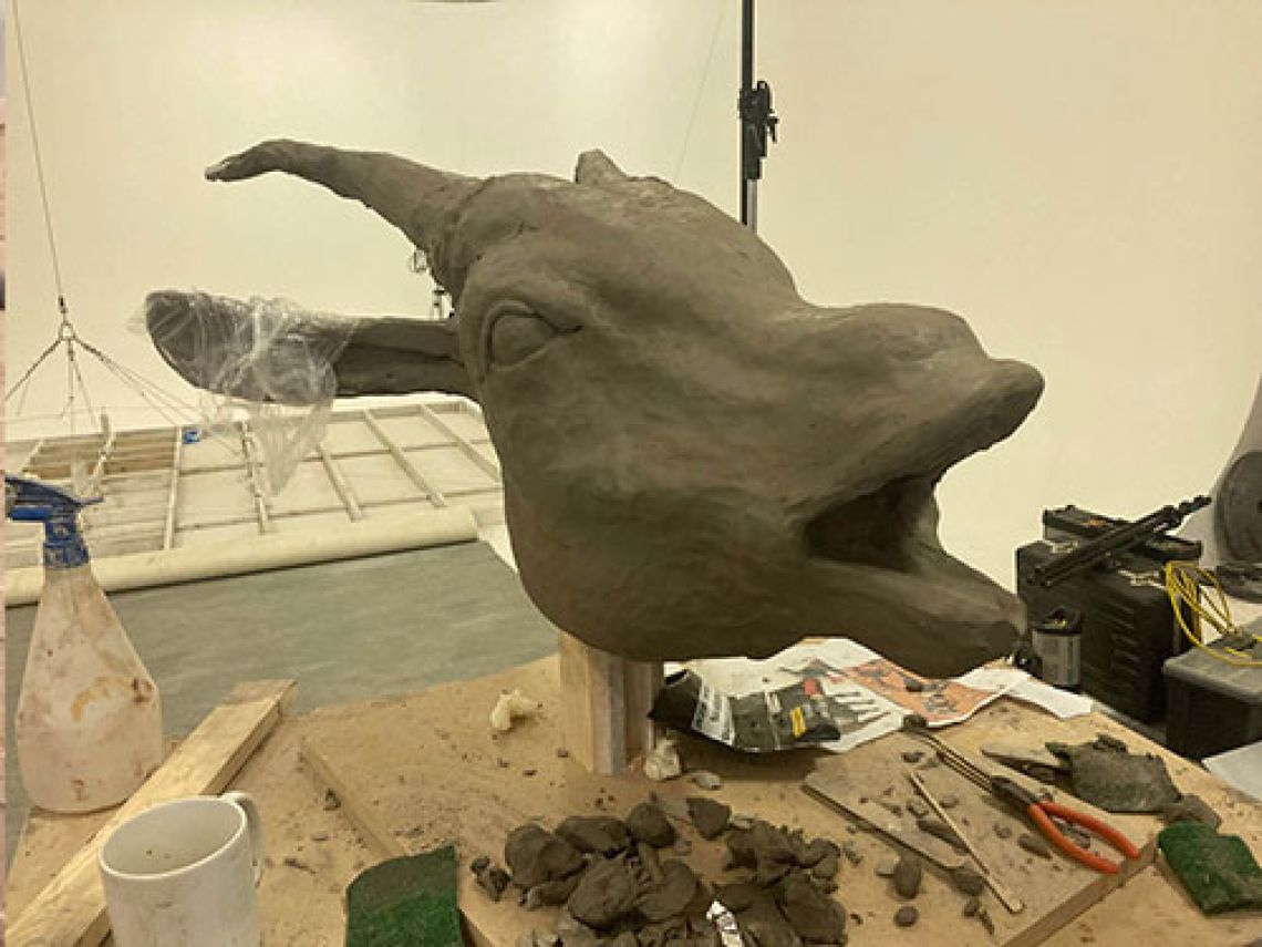 goat simulator 3 | sculpture | Exhibition and Event Prop