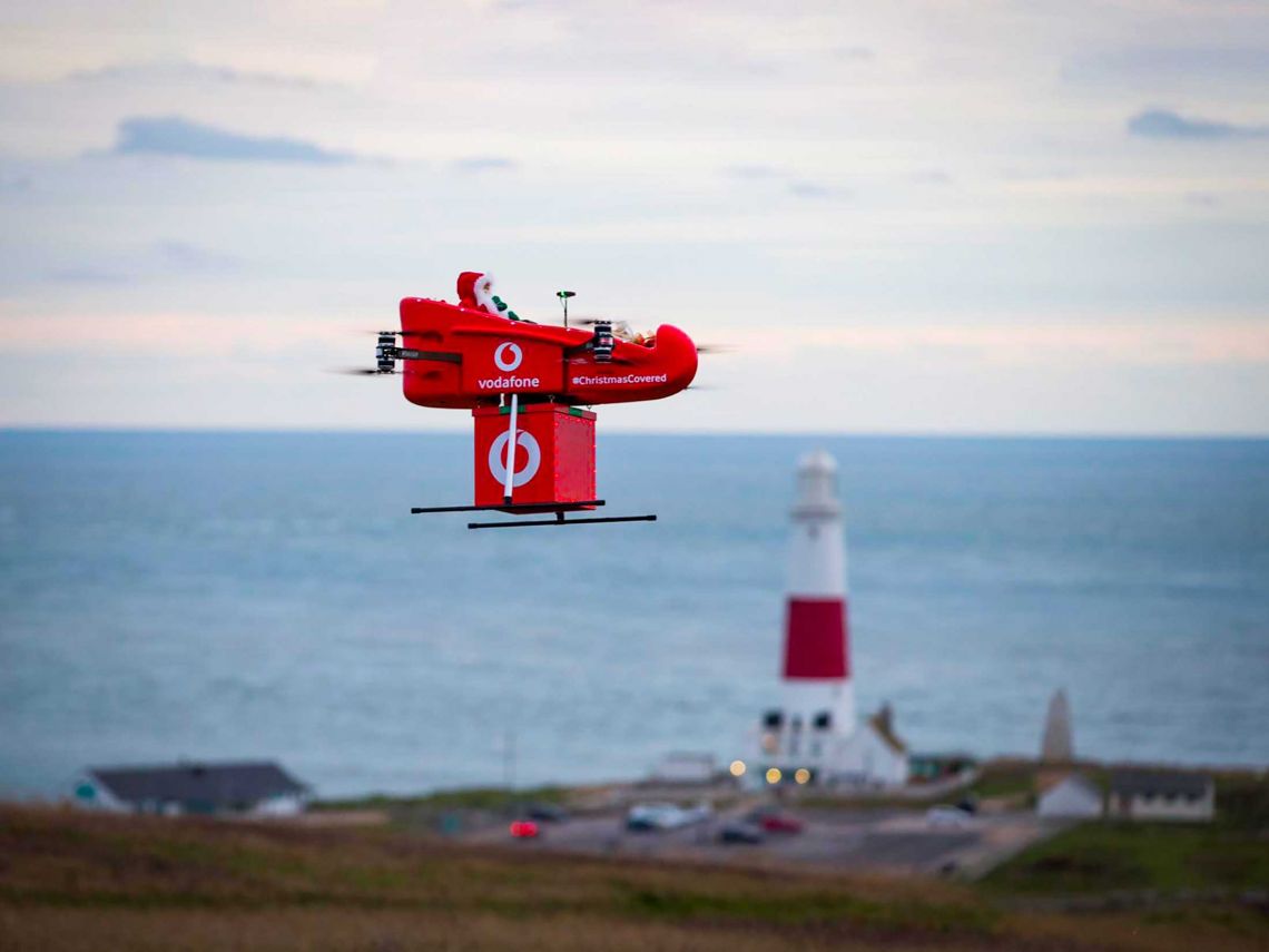 Santa Sleigh & Drone | Spur Creative