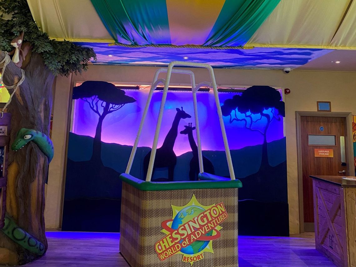 Hot air balloon basket prop | Promotional Marketing Prop | Props & Replicas