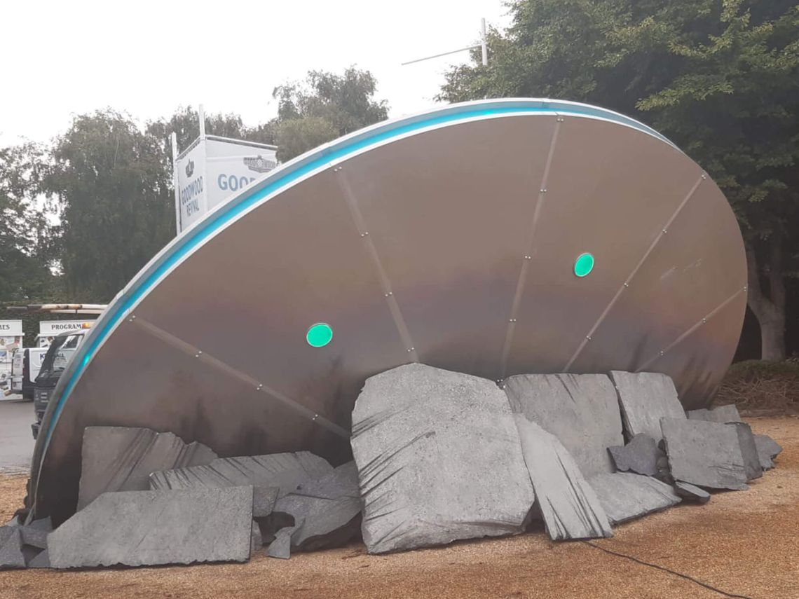 Spaceship prop | Giant Prop | Exhibition and Event Prop