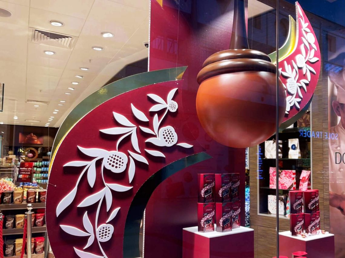 Giant chocolate ball props | Spur Creative