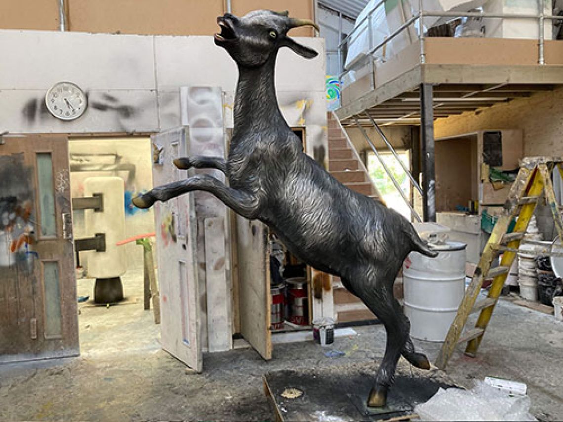goat simulator 3 | sculpture | Exhibition and Event Prop