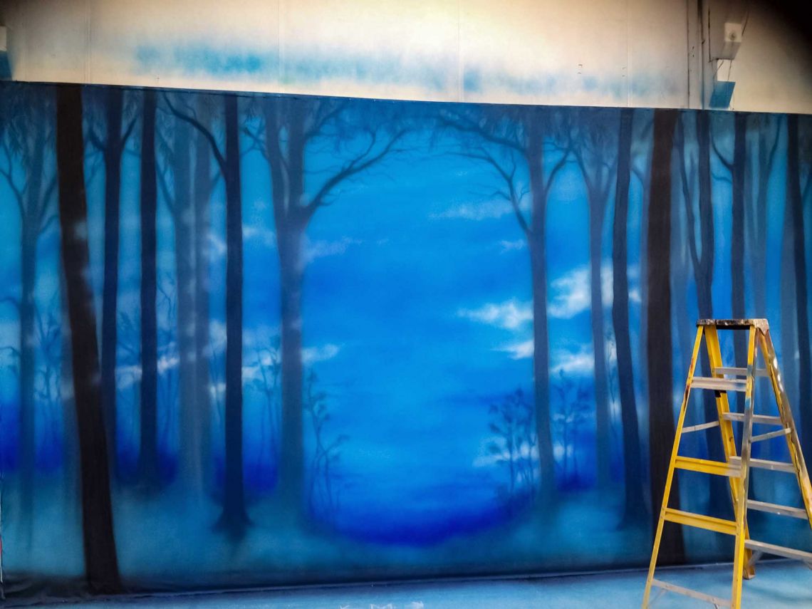 Theatrical Scenic Painting | Paint Effects | Spur Creative