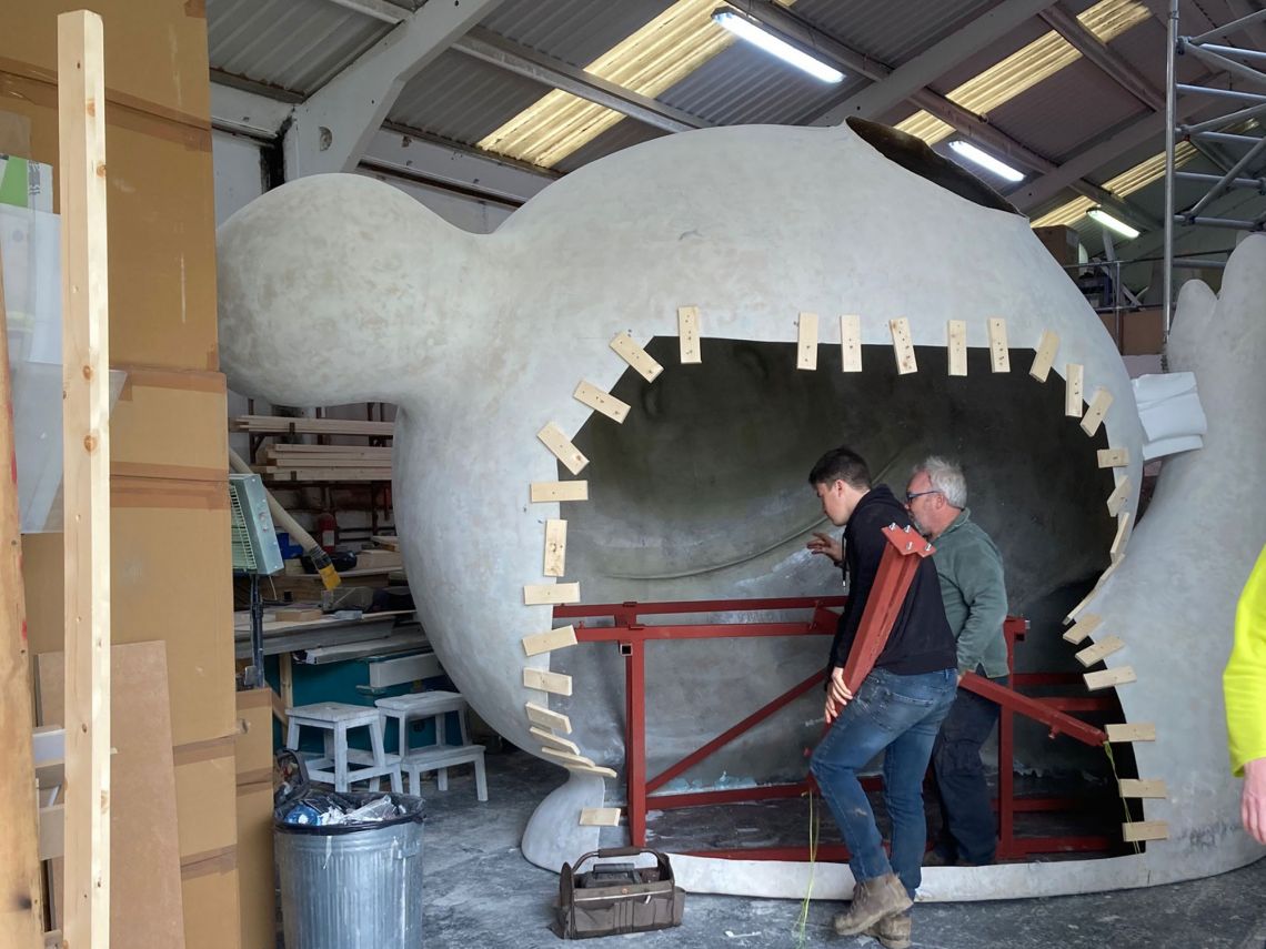 Percy Pig prop | Giant Prop | Retail Display Prop