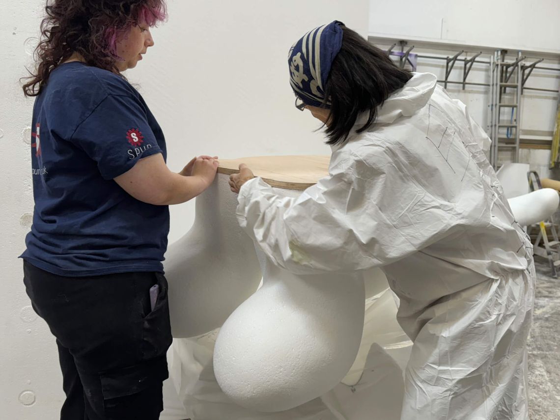 Retail display | Giant Props | polystyrene carving