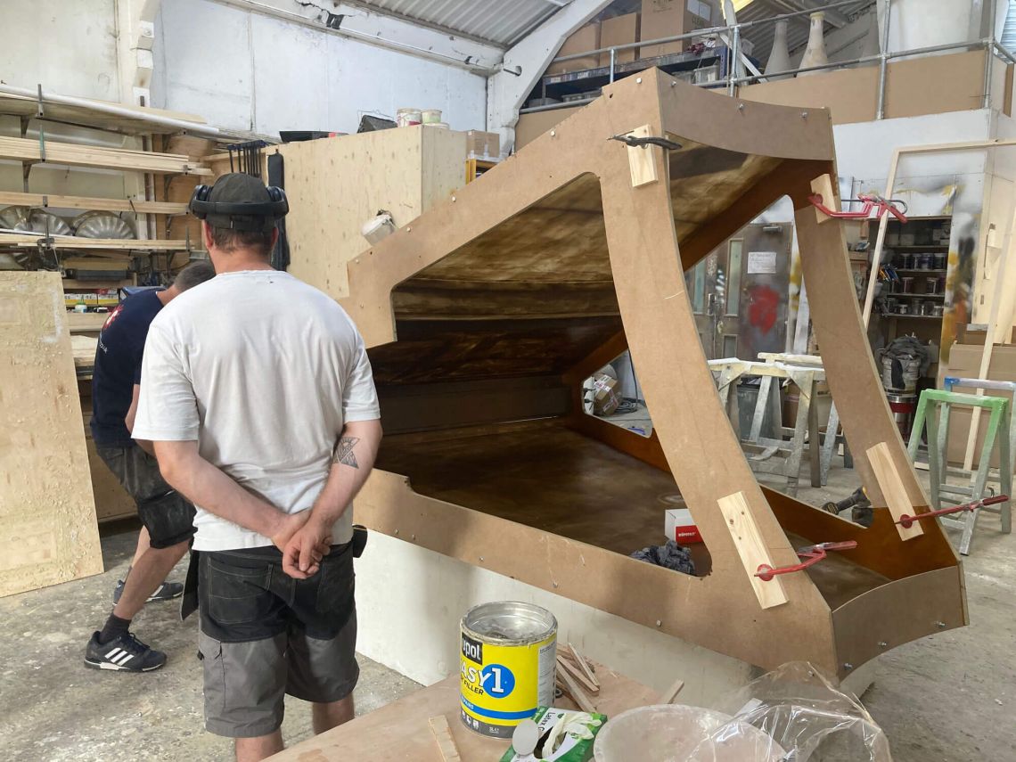 Spaceship prop | Giant Prop | Exhibition and Event Prop