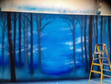 Theatrical Scenic Painting | Paint Effects | Spur Creative