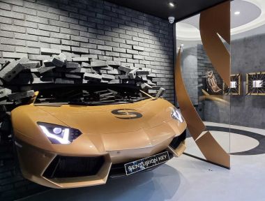 Sports Car Prop | Lamborghini Car Prop | Retail Display Prop