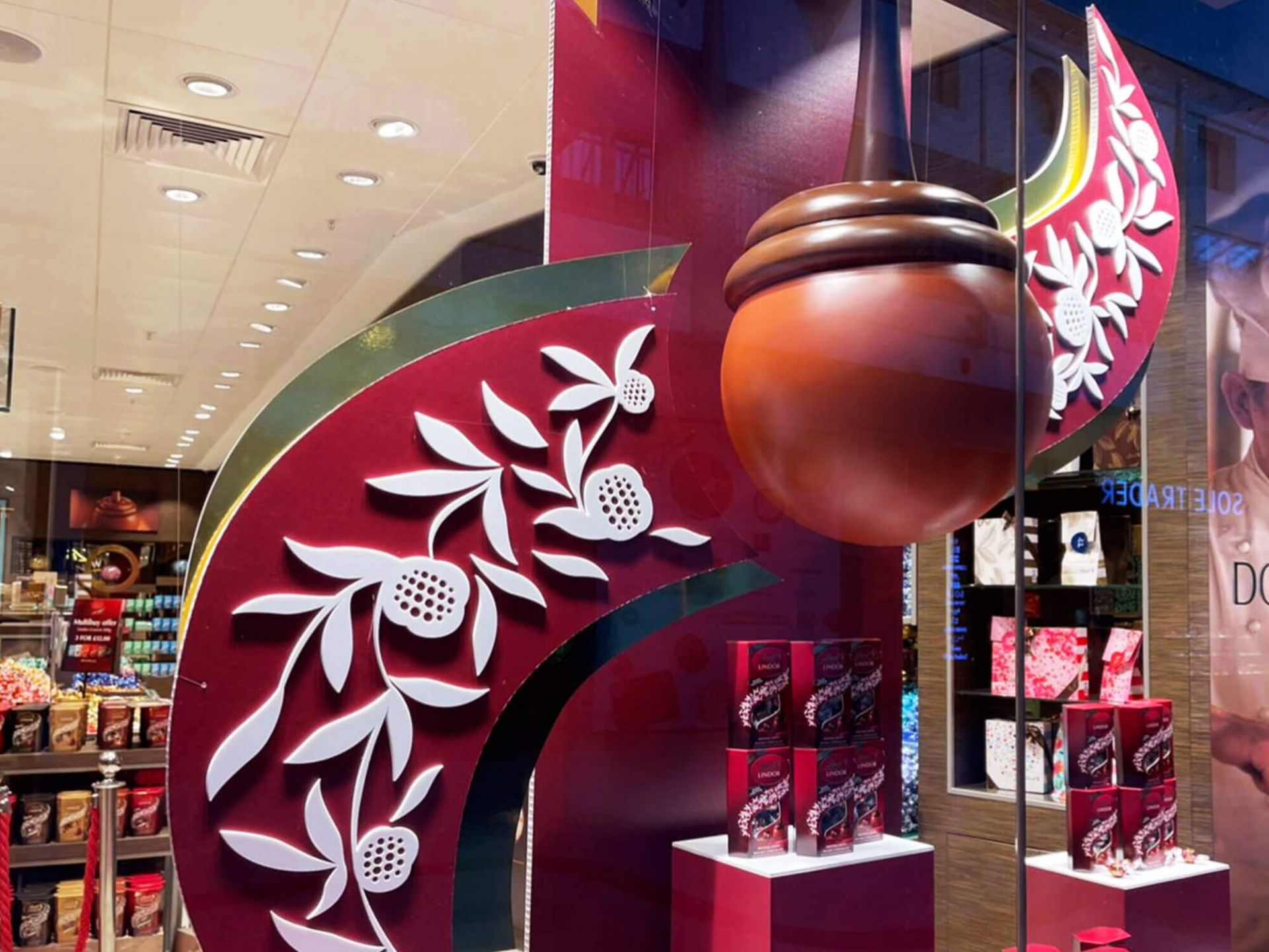 Giant chocolate ball props | Spur Creative