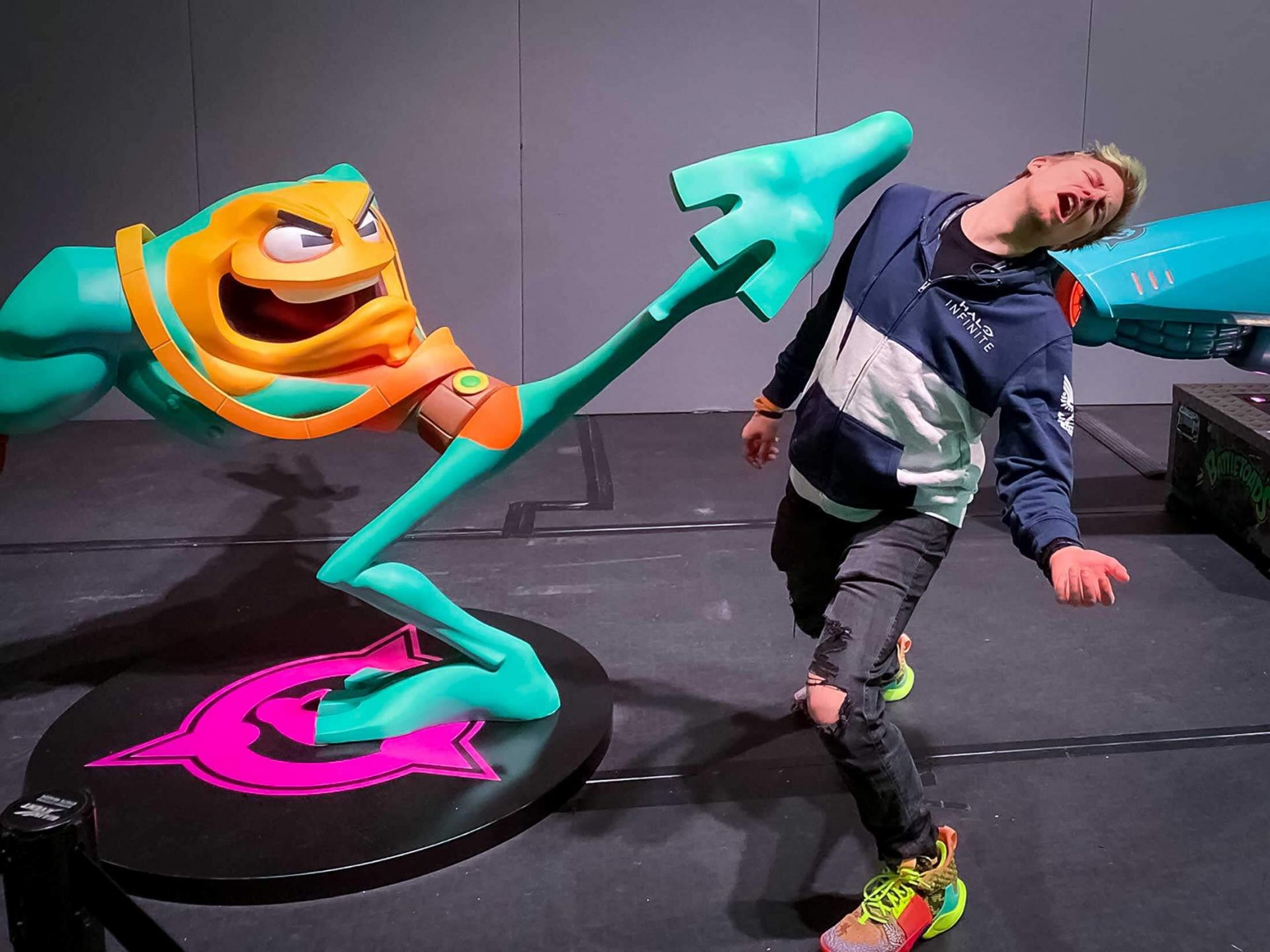 Zitz Battletoad Sculpture | Spur Creative