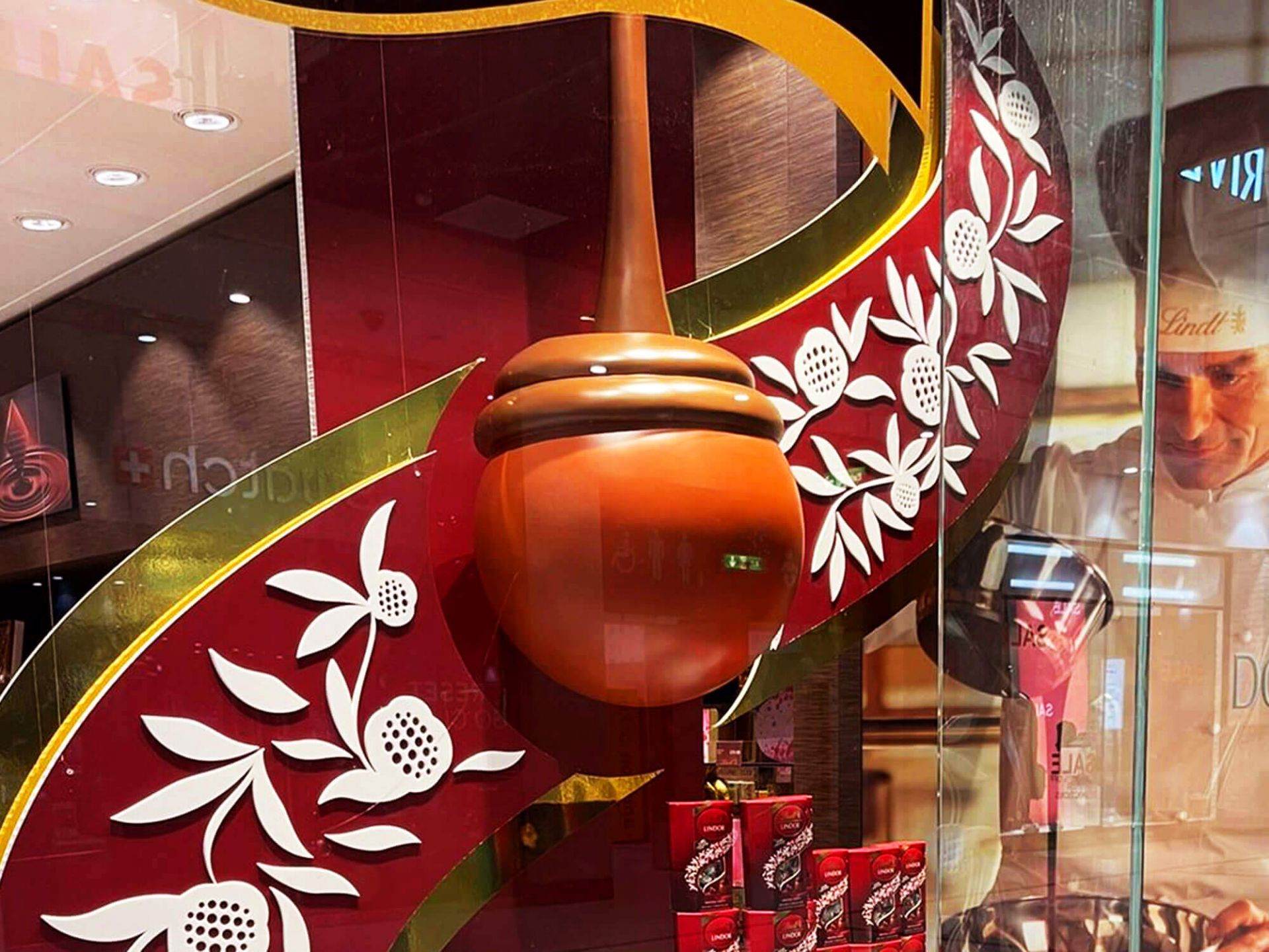 Giant chocolate ball props | Spur Creative